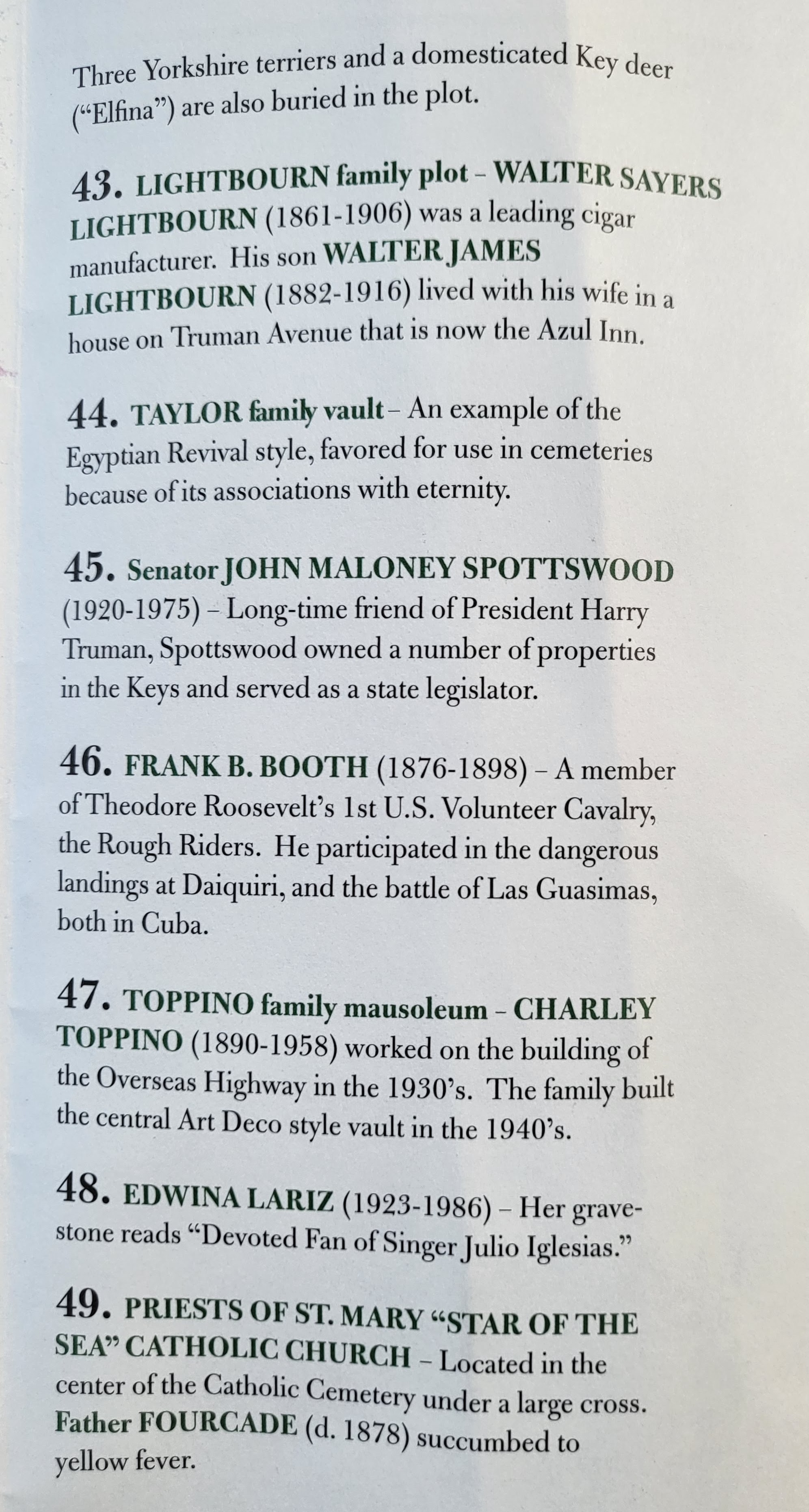 Historic Key West Cemetery Self-Guided Tour – Exploring Florida History