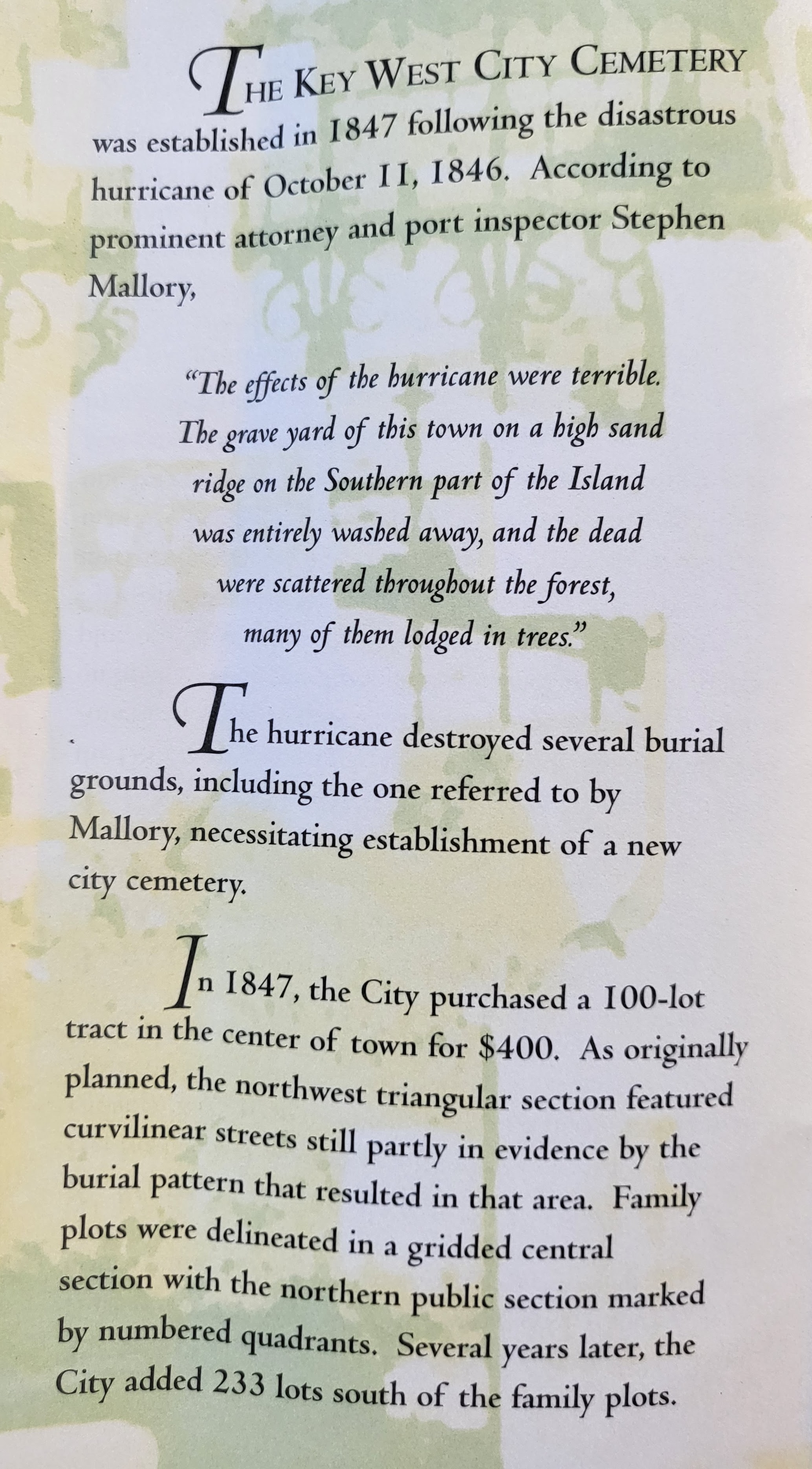 Historic Key West Cemetery Self-Guided Tour – Exploring Florida History