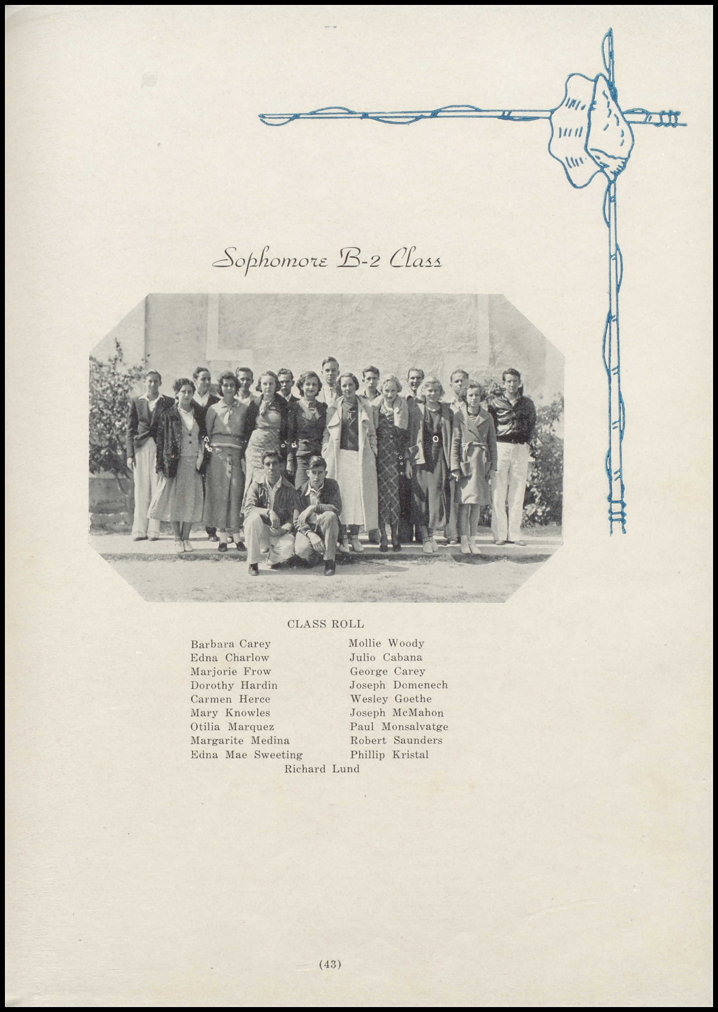 From the 1935 Key West High School Yearbook – Exploring Florida History