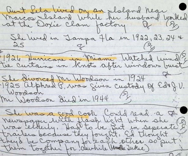 Leonora “Lela” KNOWLES – Exploring Florida History