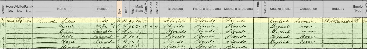 Silas Everett KNOWLES – Exploring Florida History