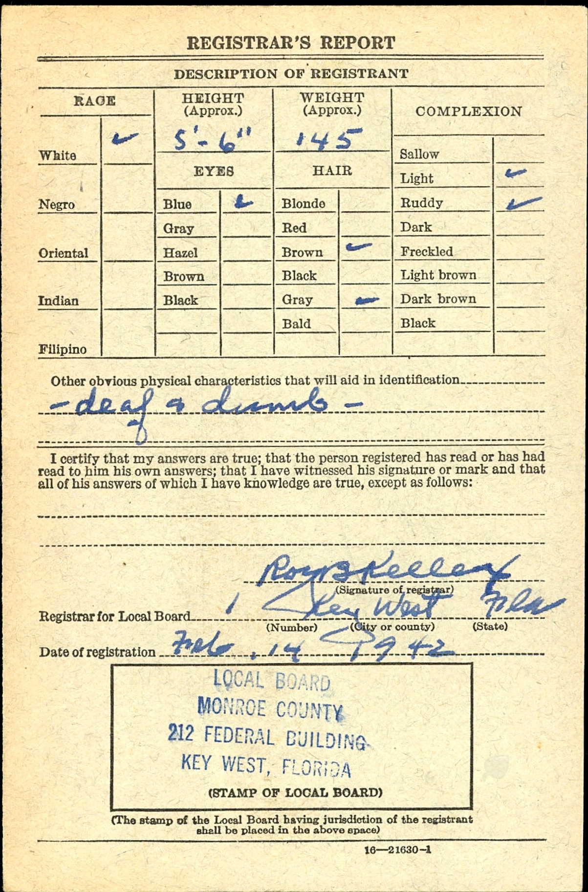Ralph Eugene Knowles – Exploring Florida History